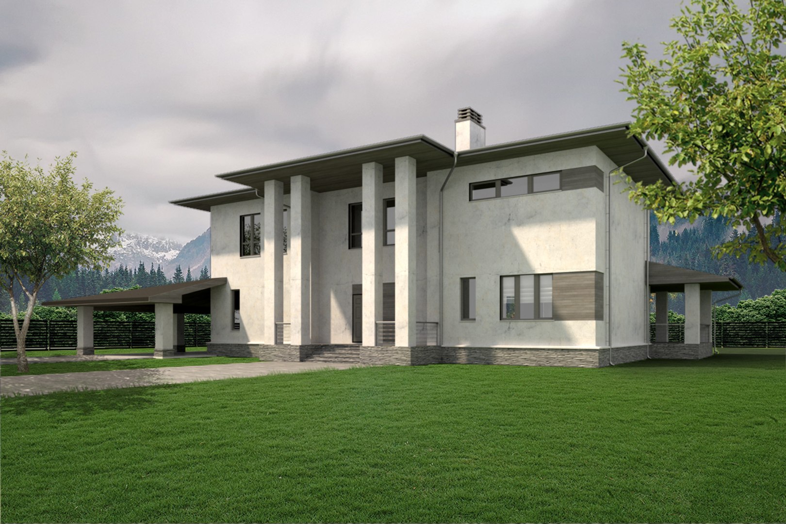 3D privet house - TurboSquid 1211069