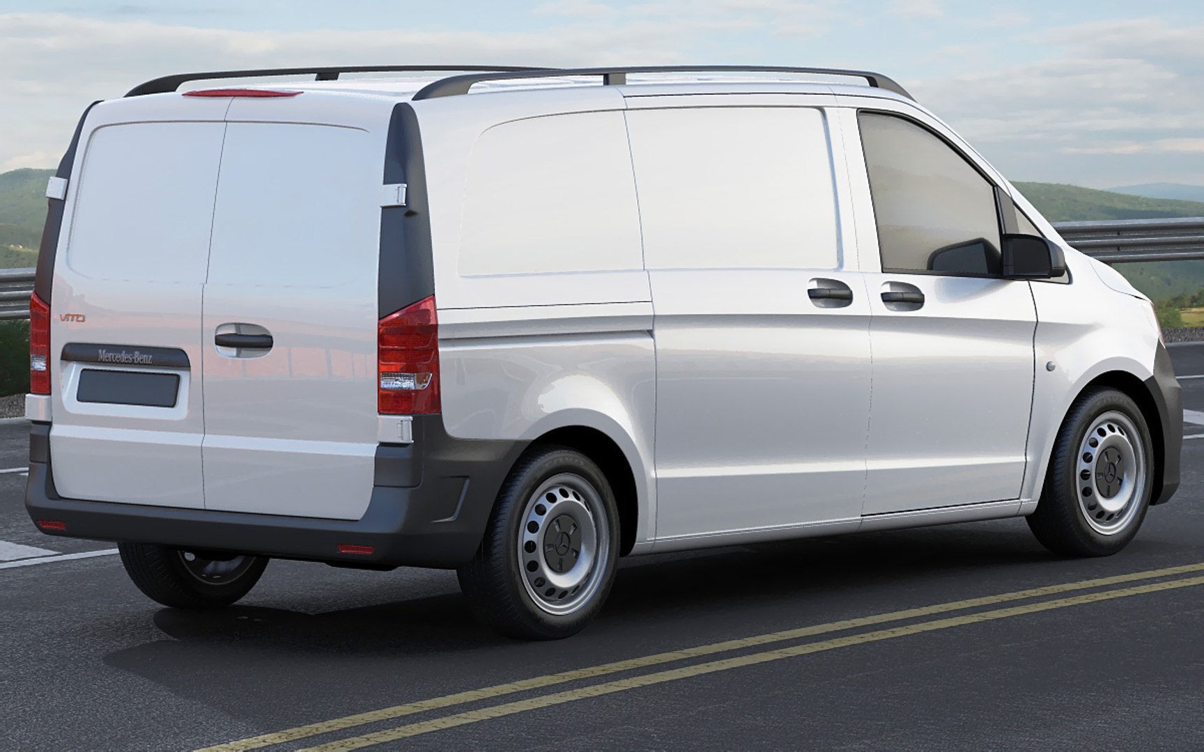 3d mercedes vito 2016 model