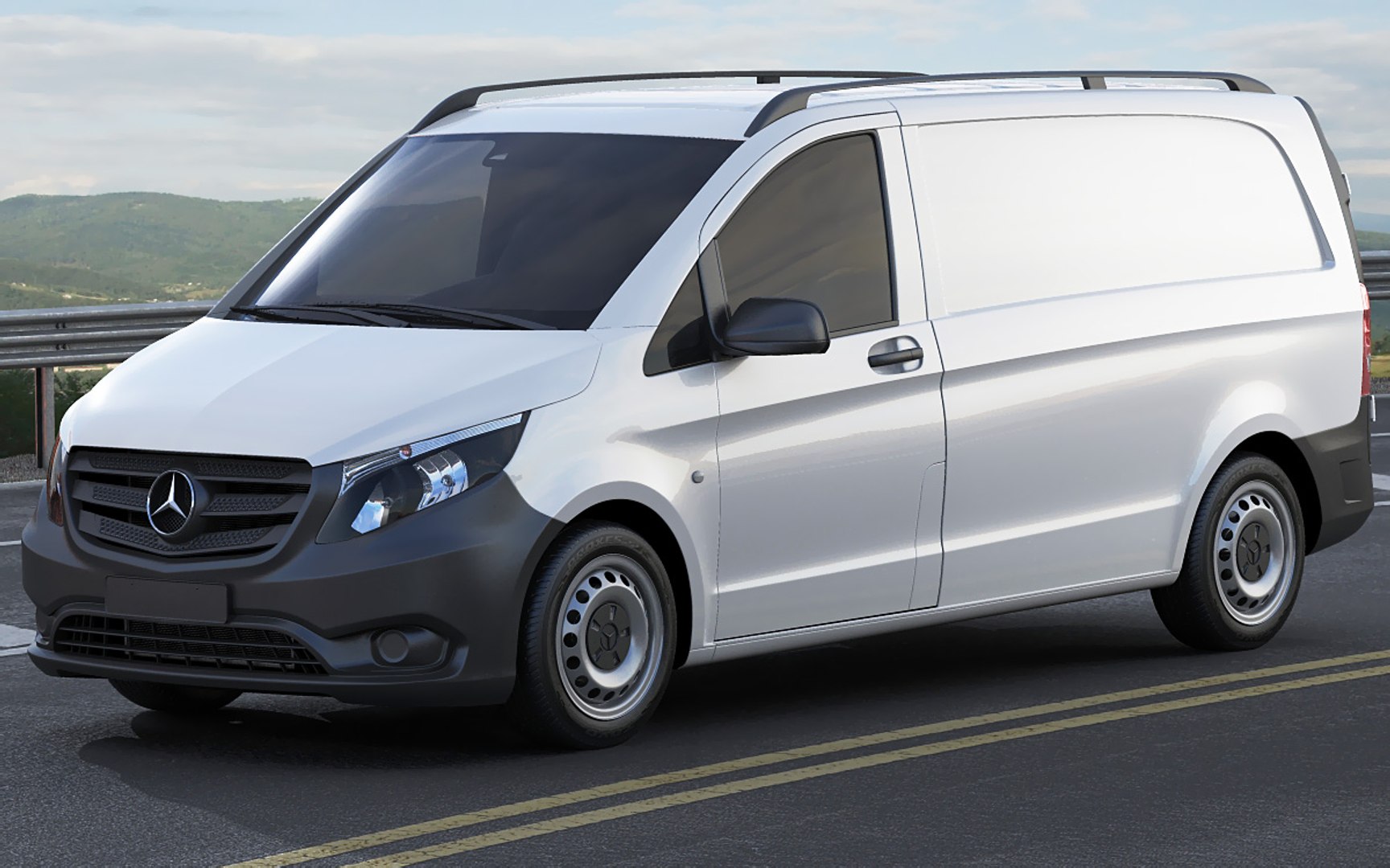 3d mercedes vito 2016 model