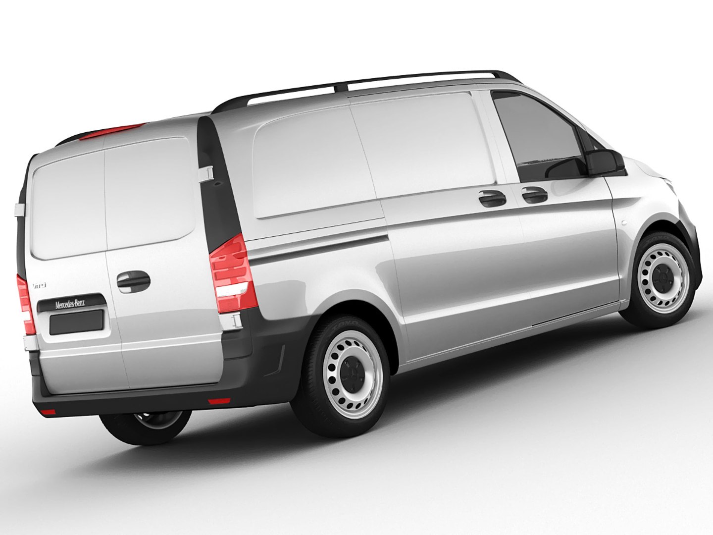 3d Mercedes Vito 2016 Model