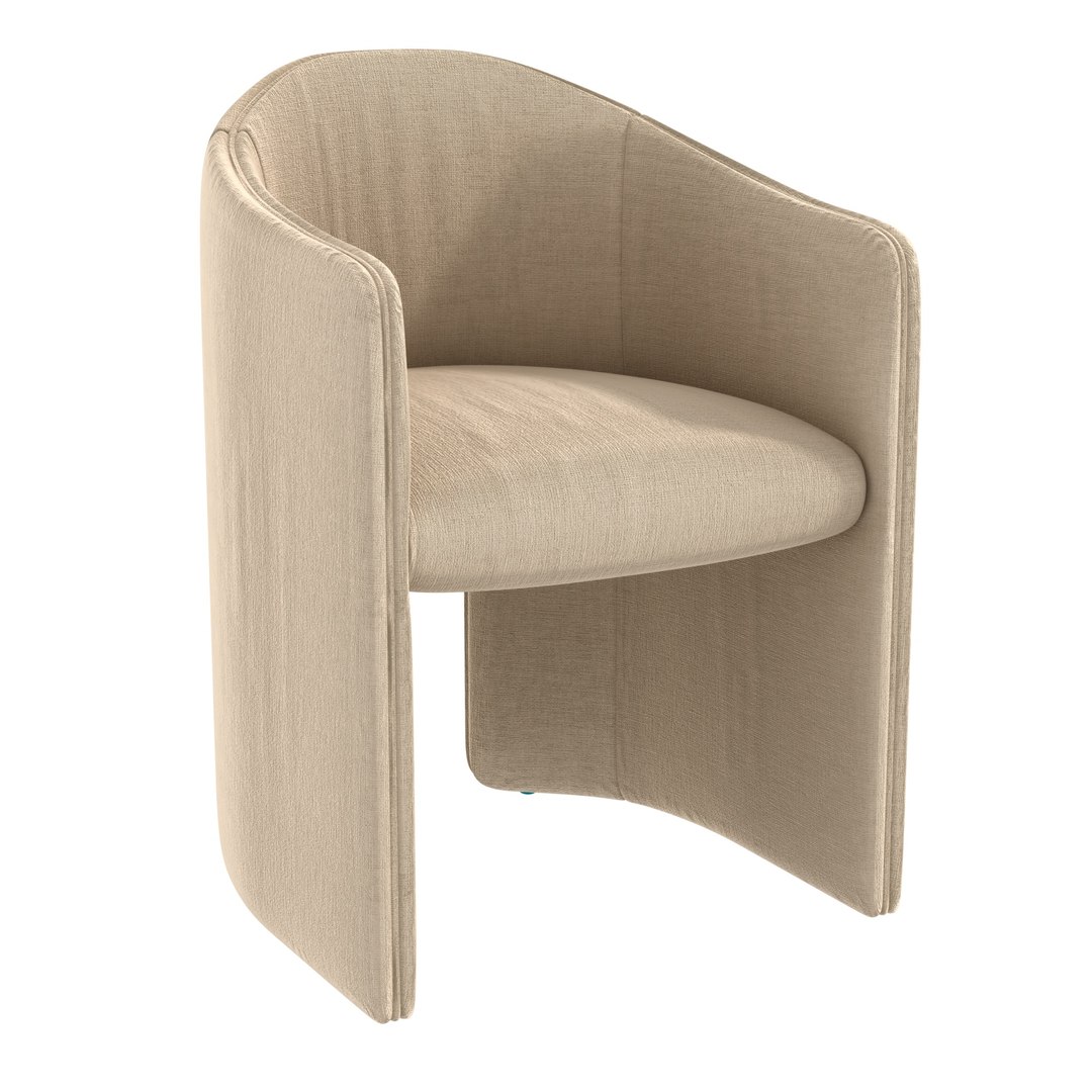 3D Somaschini Brera White Chair By Dainelli Studio Model - TurboSquid ...