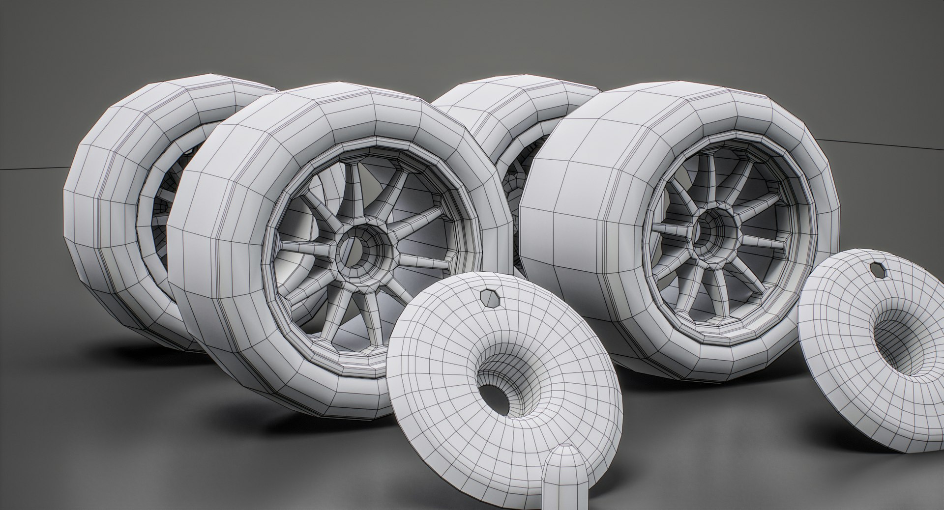 Formula 1 Slick Wheels F1 Season 2023 model - TurboSquid 2107240