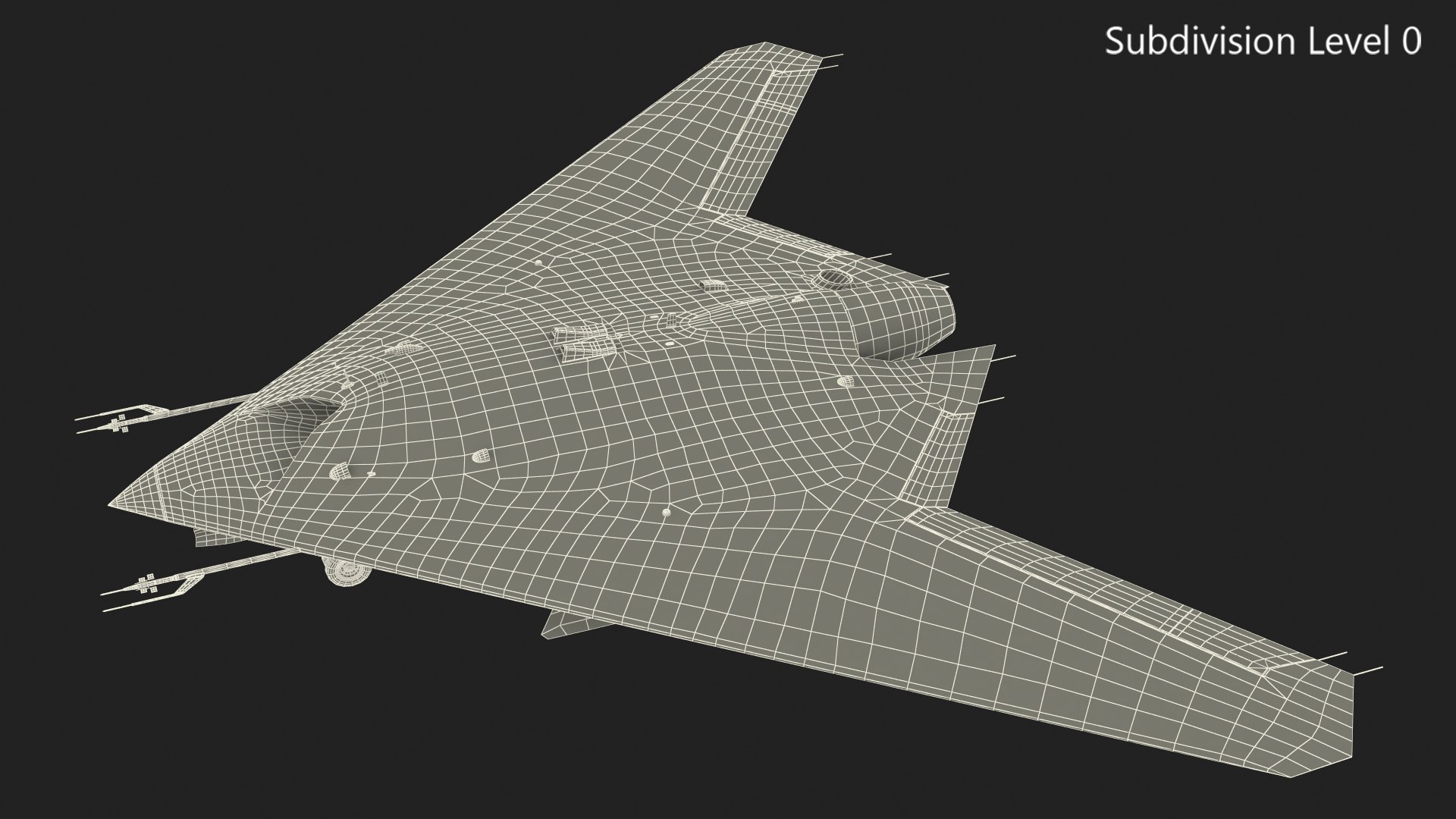 3D Russian Heavy Strike Unmanned Bomber S-70 Okhotnik - TurboSquid 1961447