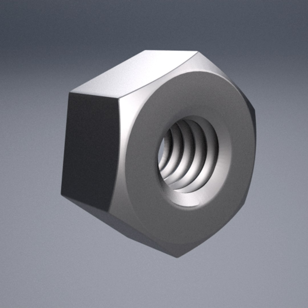 3d Model Precision Socket Cap Fasteners