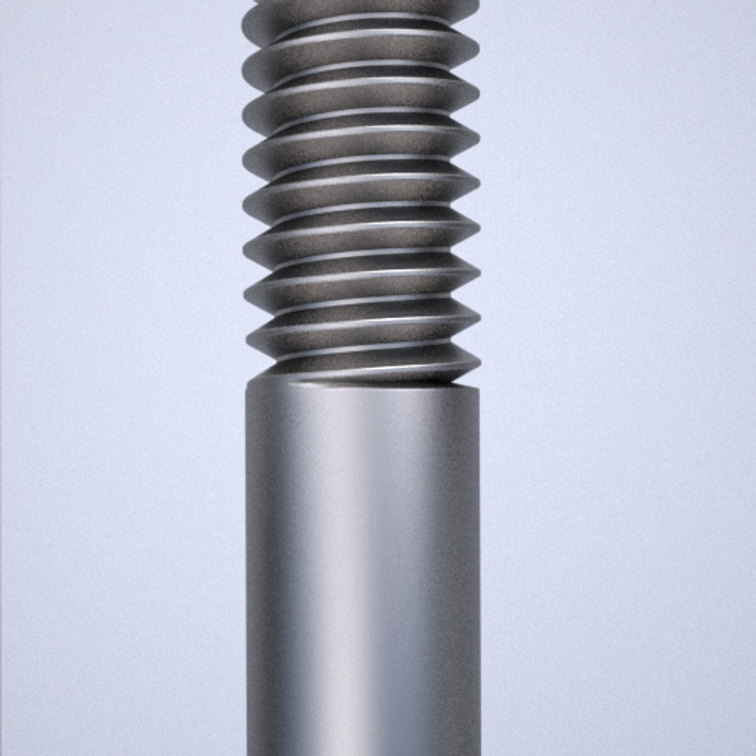 3d Model Precision Socket Cap Fasteners