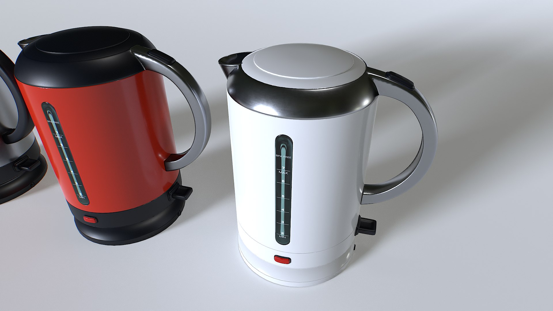 3D Model Kettle Pack 2 - TurboSquid 2370247