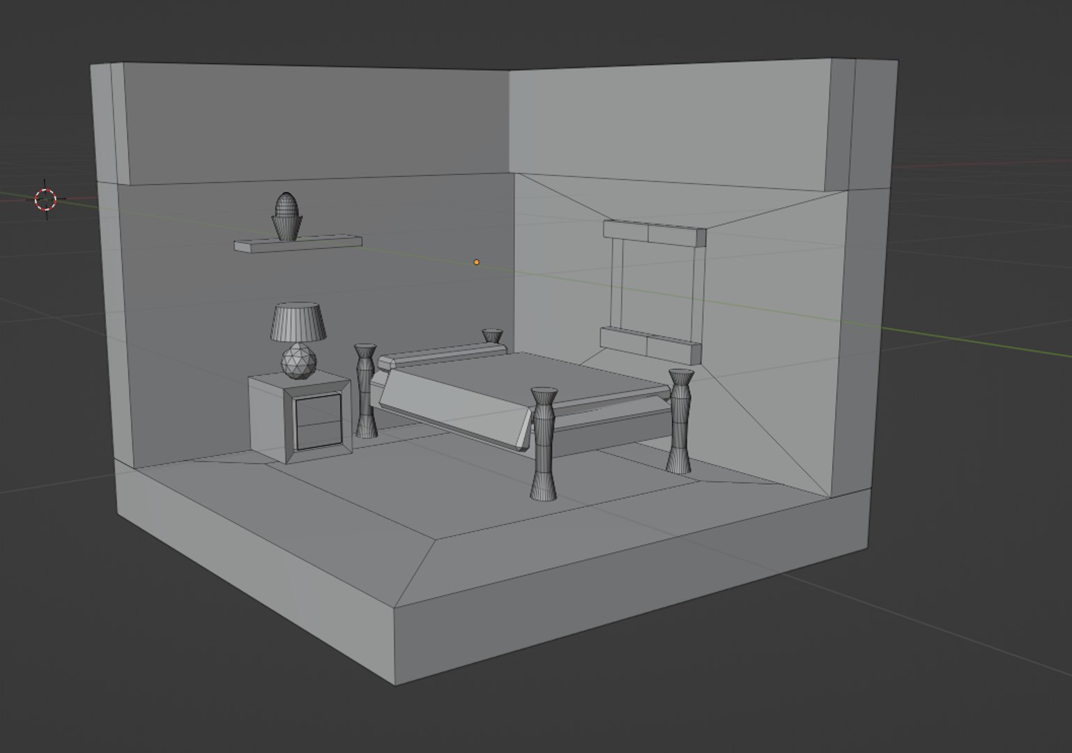 Free 3D Low Polygon Room - TurboSquid 2094739