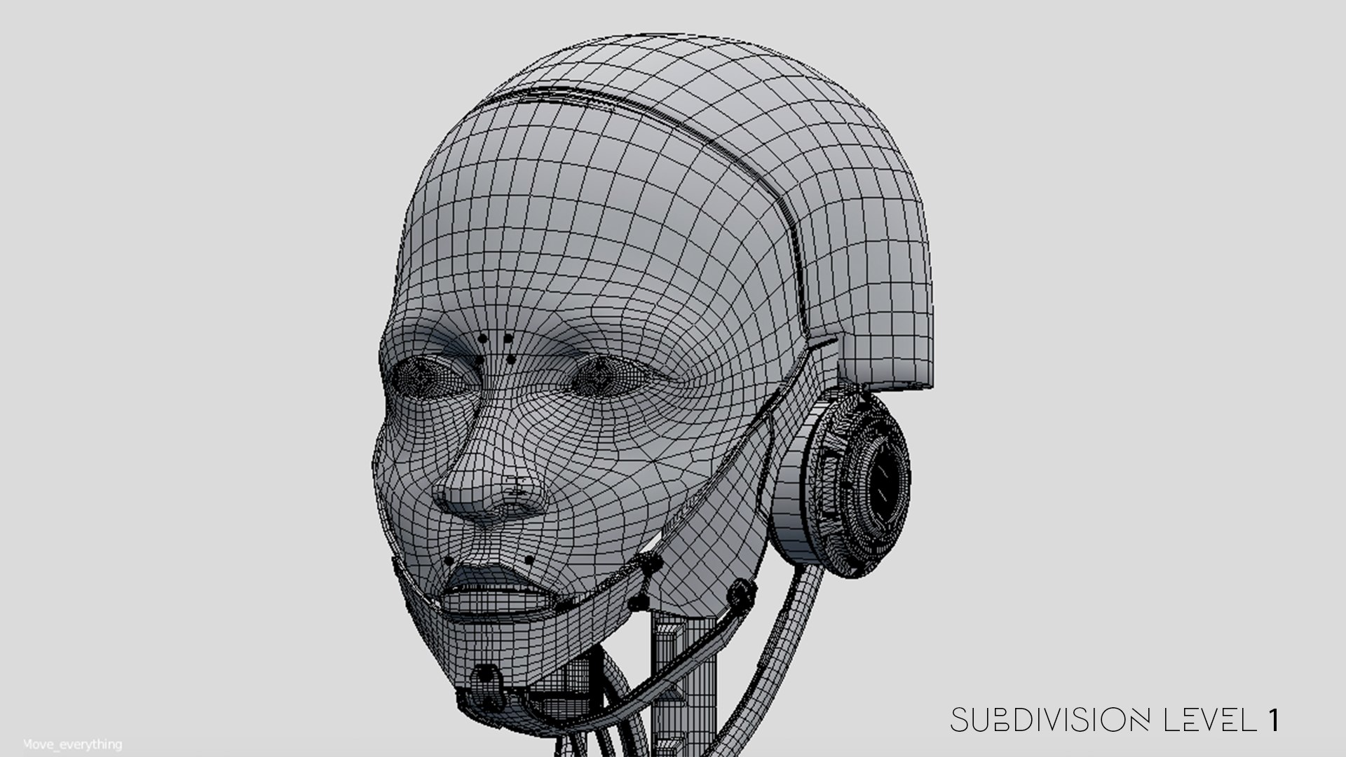 Robot Head 3D Model - TurboSquid 1483119