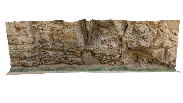 3D model scan natural cliff wall rock - TurboSquid 1698109