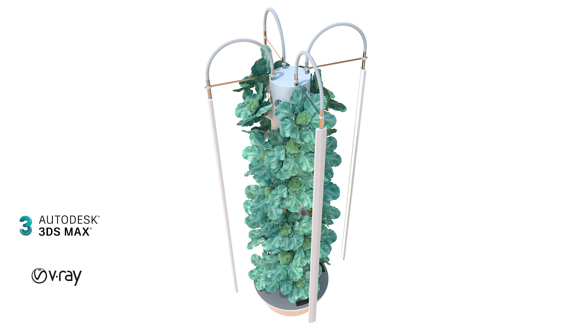 Hydroponics 3D Model - TurboSquid 2249756