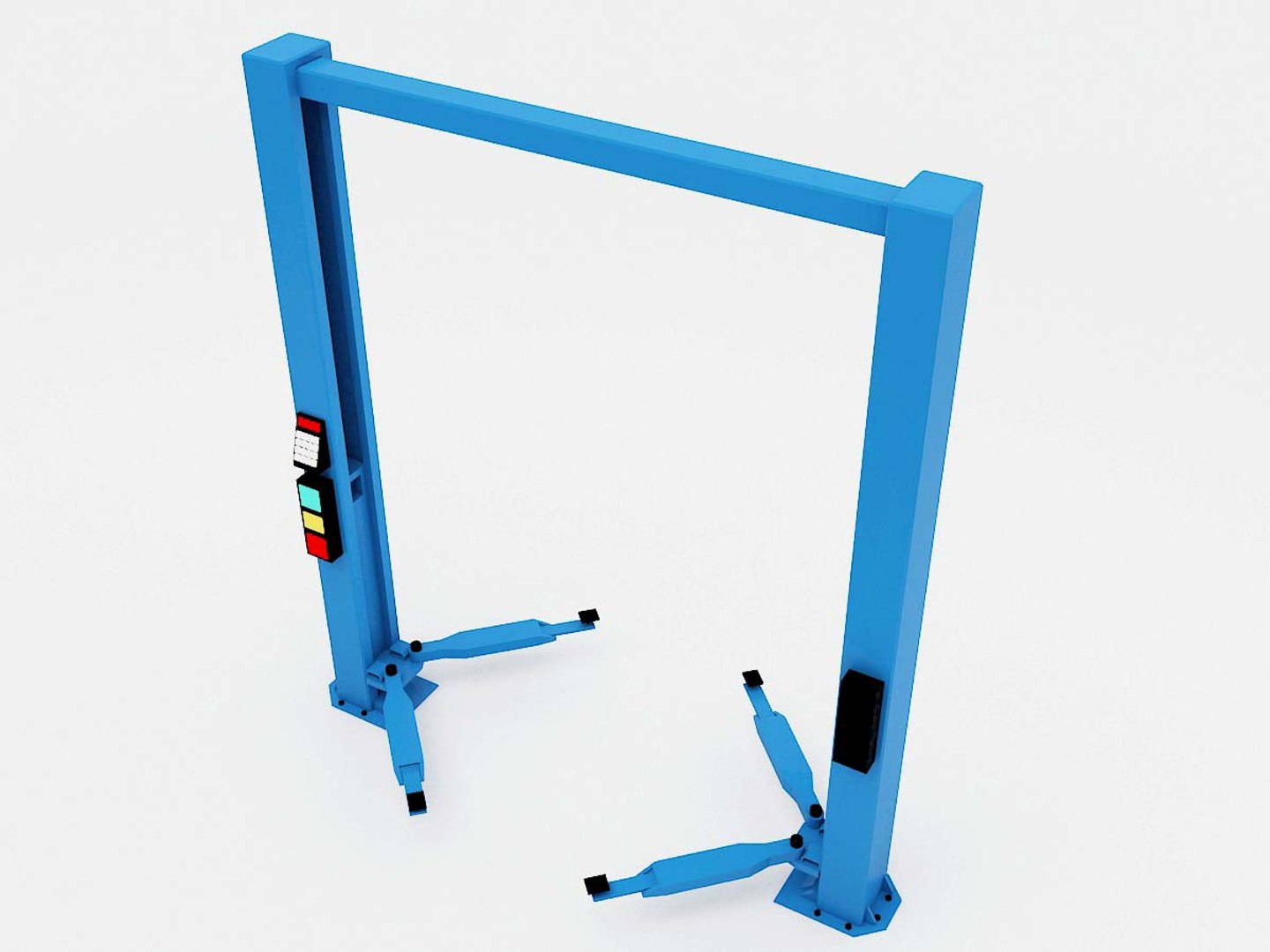 3d model of lift jack