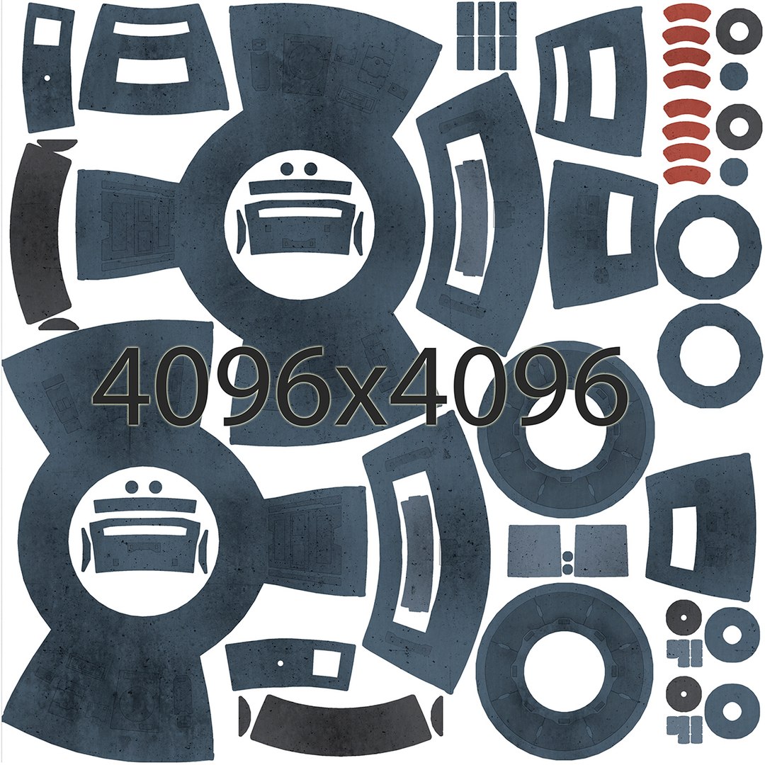 3d alien spaceship nautilus