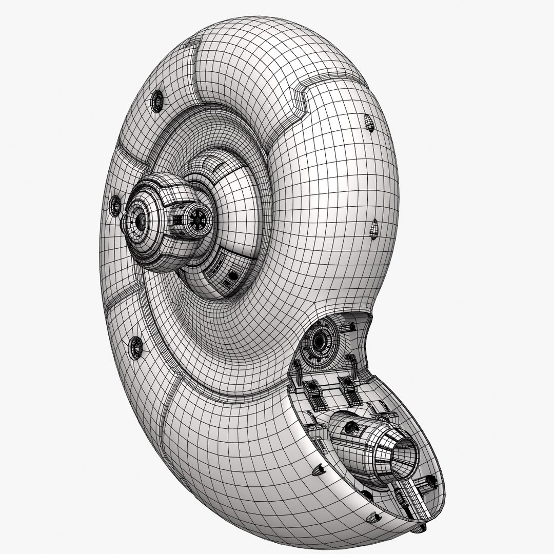 3d alien spaceship nautilus