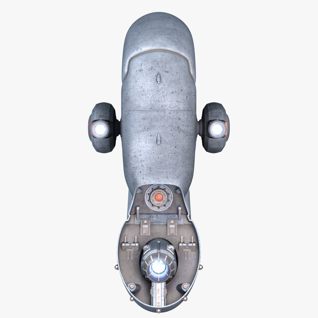 3d alien spaceship nautilus