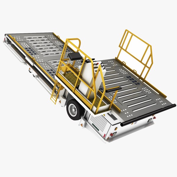 3D airport baggage loader device model - TurboSquid 1464193