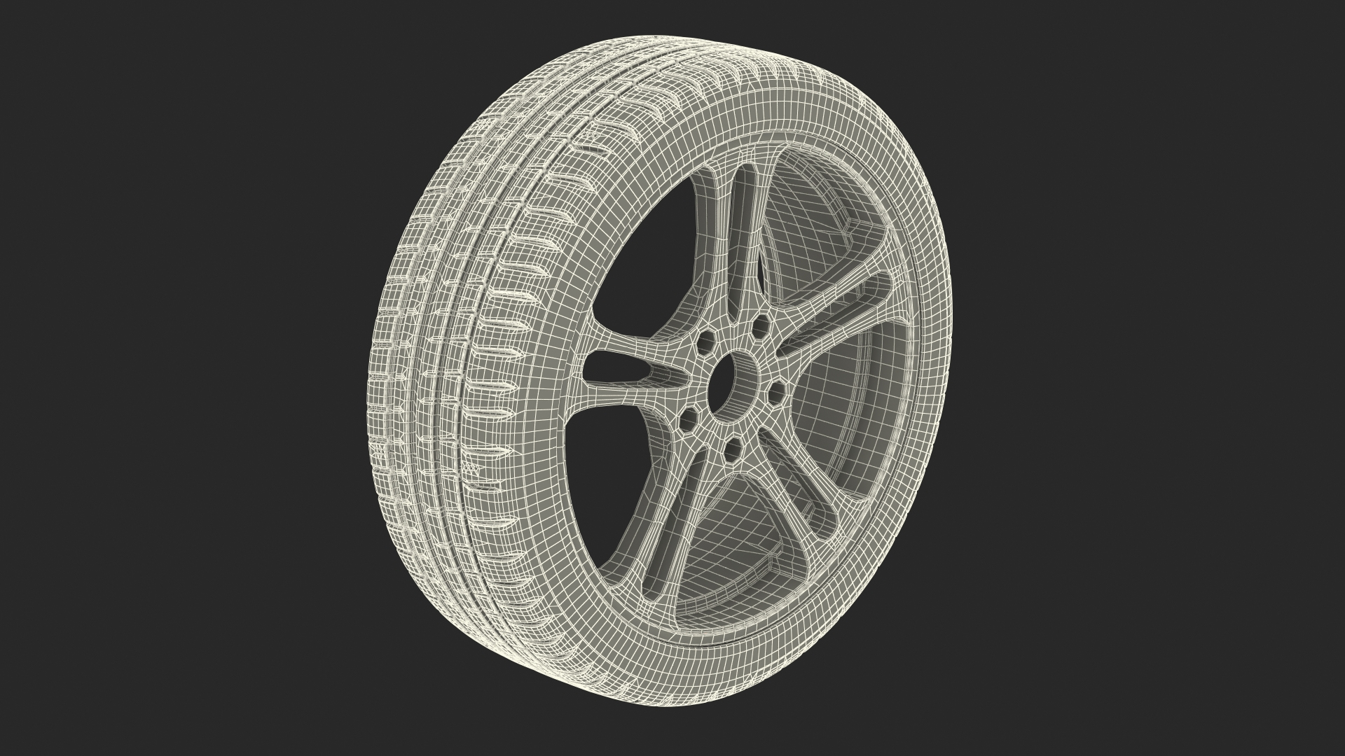 3D Cast Aluminum Wheel Rim For Passenger Car Model - TurboSquid 2396141