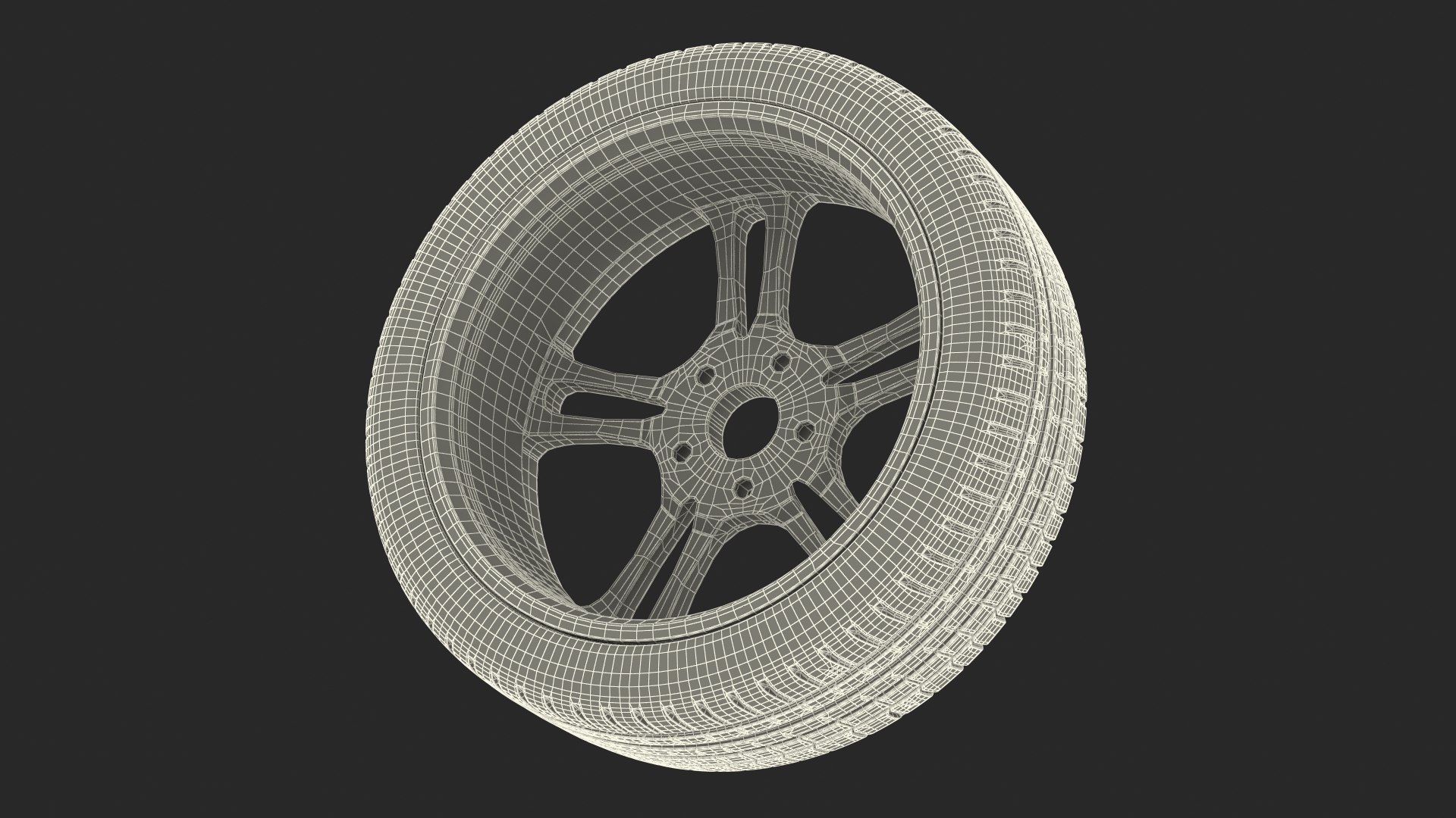 3D Cast Aluminum Wheel Rim For Passenger Car Model - TurboSquid 2396141