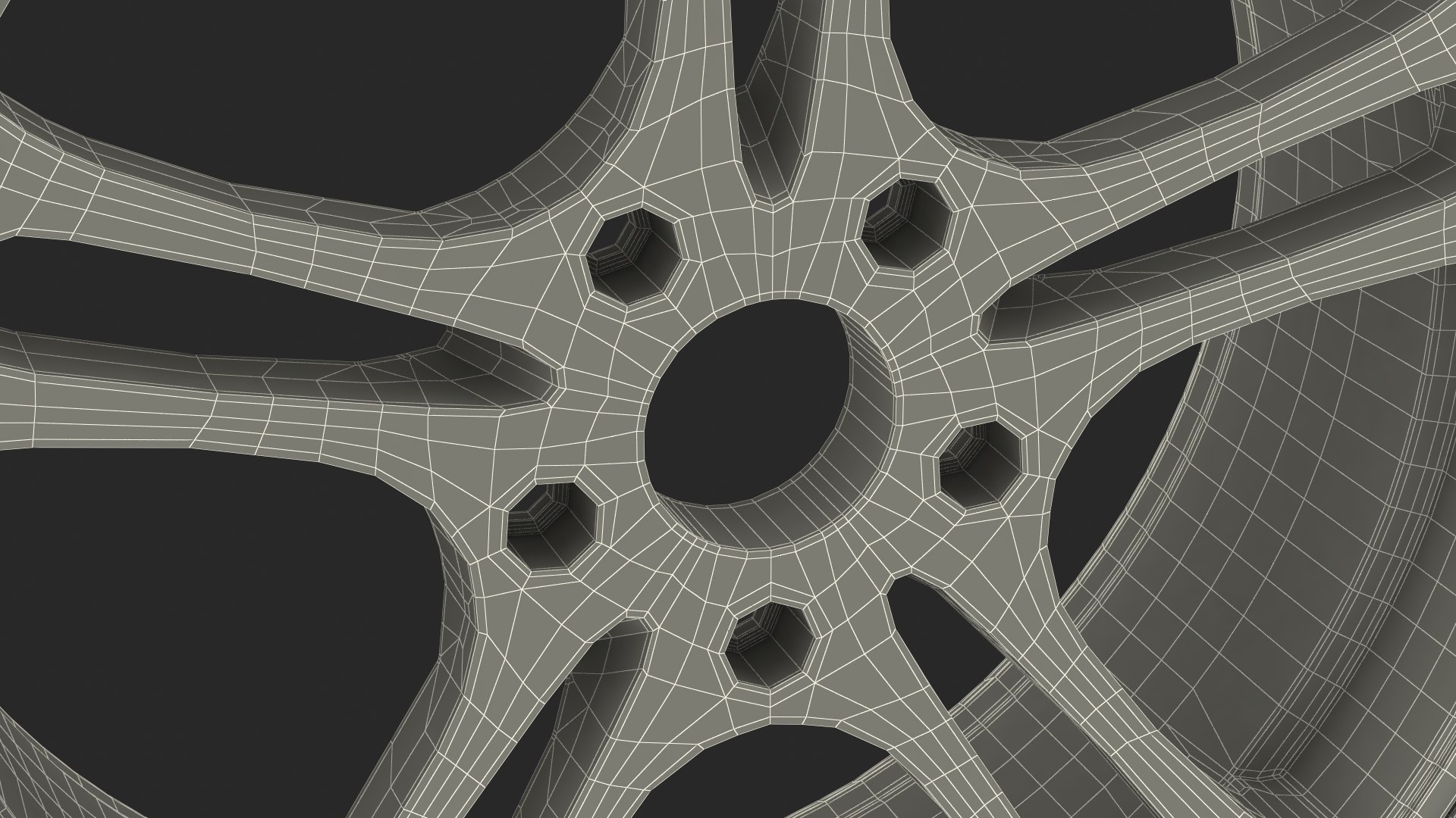 3D Cast Aluminum Wheel Rim For Passenger Car Model - TurboSquid 2396141