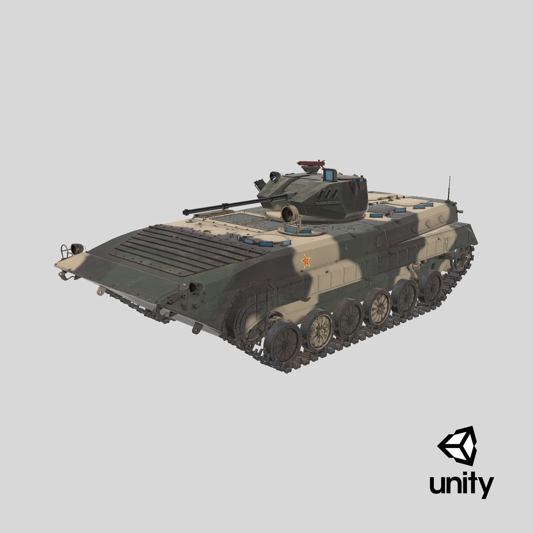3D Chinese PLA ZBD-86 IFV Camo Dirt - TurboSquid 2134783
