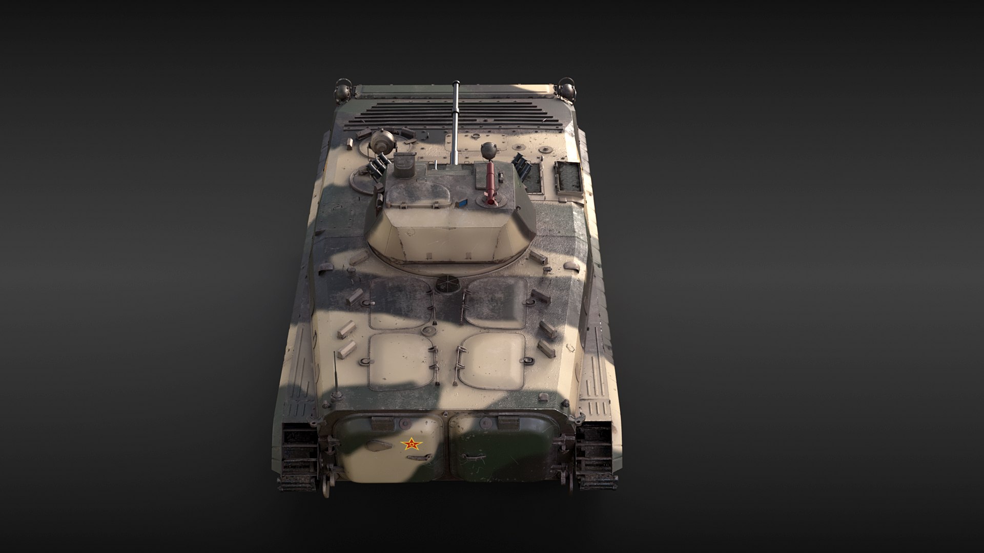 3D Chinese PLA ZBD-86 IFV Camo Dirt - TurboSquid 2134783