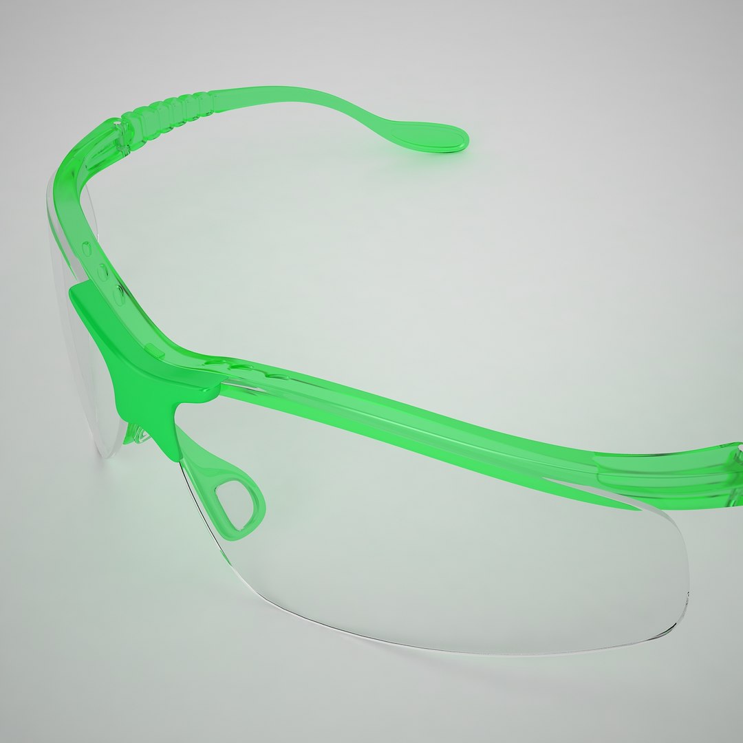 3d Model Medical Safety Glasses