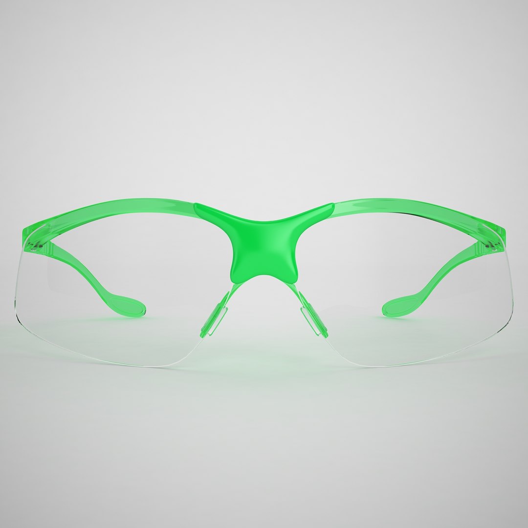 3d Model Medical Safety Glasses
