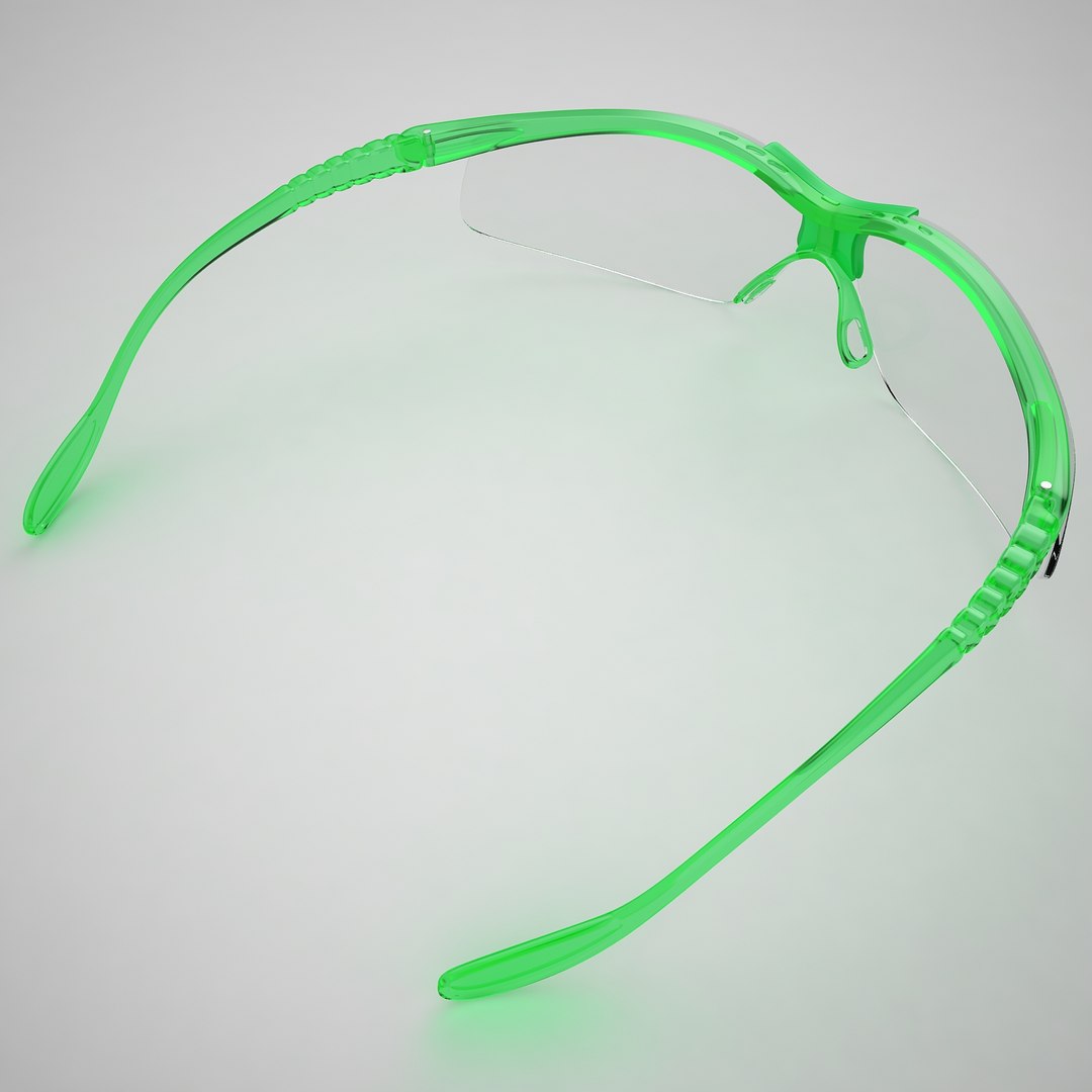3d Model Medical Safety Glasses