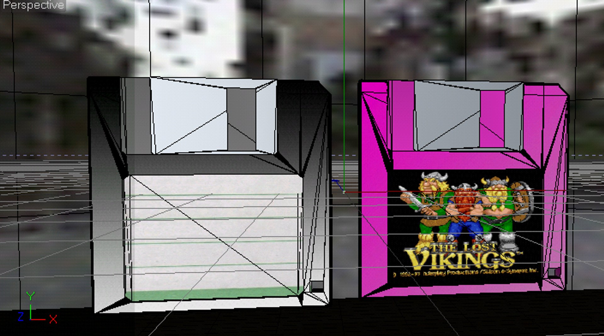 Floppy 3d Model