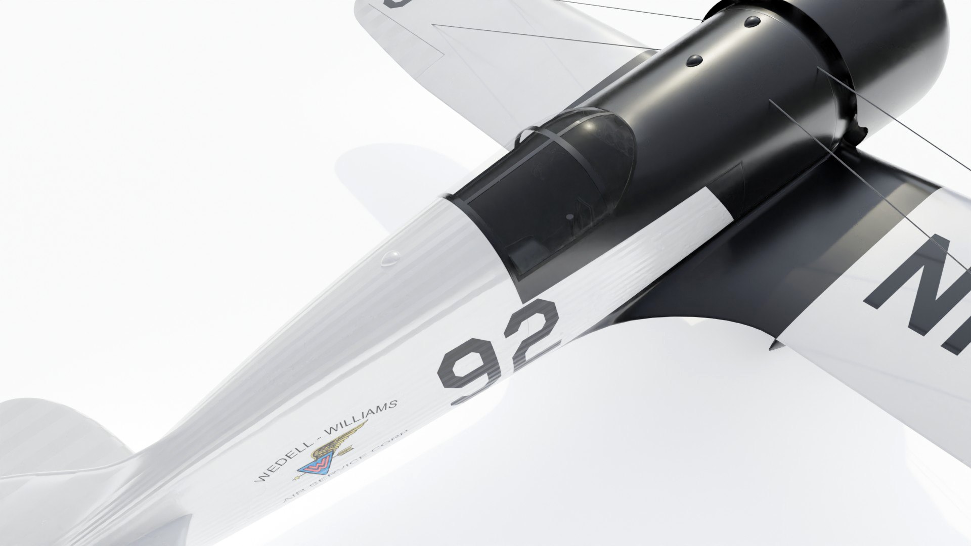 Wedell Williams Model 44 Number 92 3D - TurboSquid 2027036