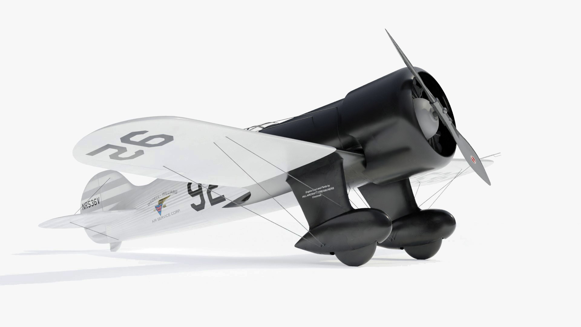 Wedell Williams Model 44 Number 92 3D - TurboSquid 2027036