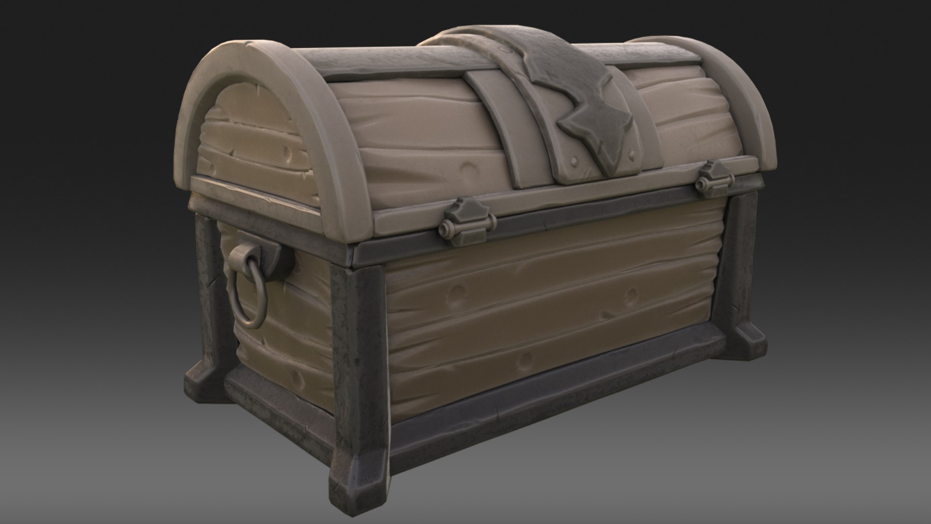 Imperial Chest Conquest 3d Max