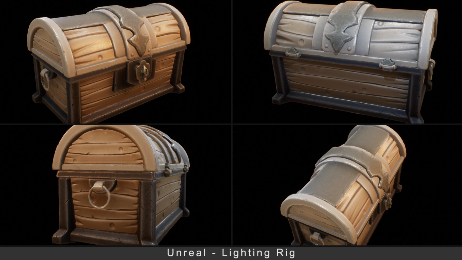 Imperial Chest Conquest 3d Max