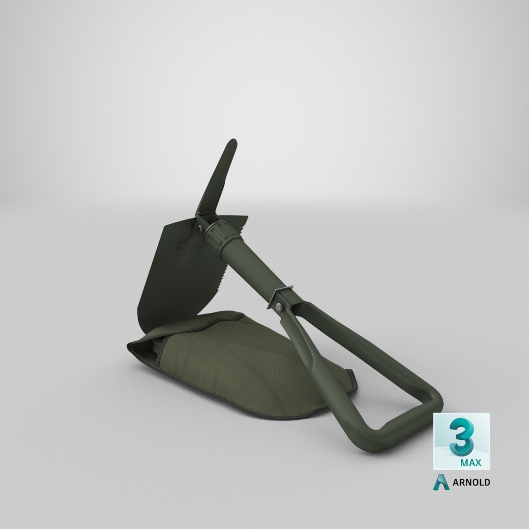 Foldable Hiking Shovel 8K PBR Textures 3D model - TurboSquid 1914696