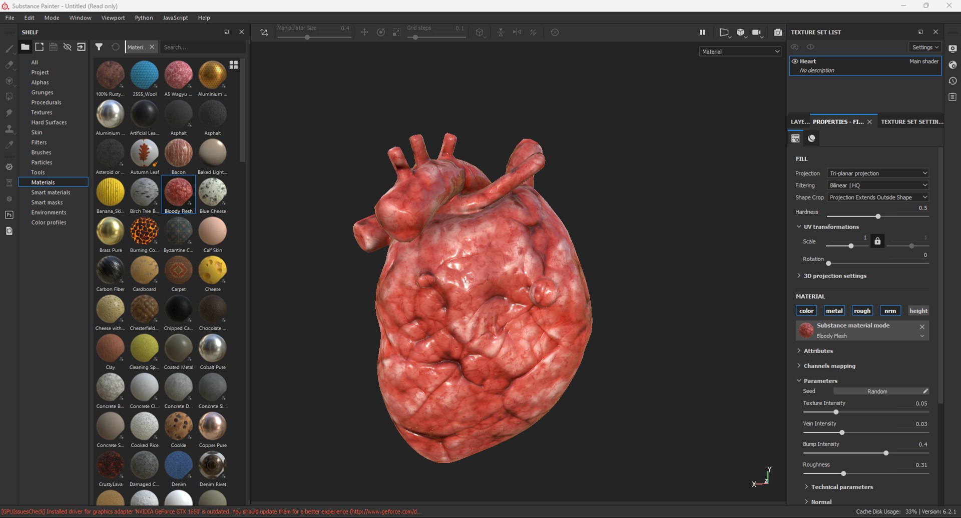 Heart Organ 3D Model - TurboSquid 2174068