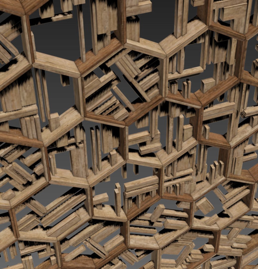 Rail wood panel 3D - TurboSquid 1688240