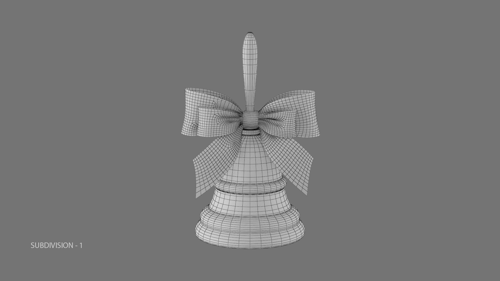 3D Christmas Bell 03 Model - TurboSquid 1641239