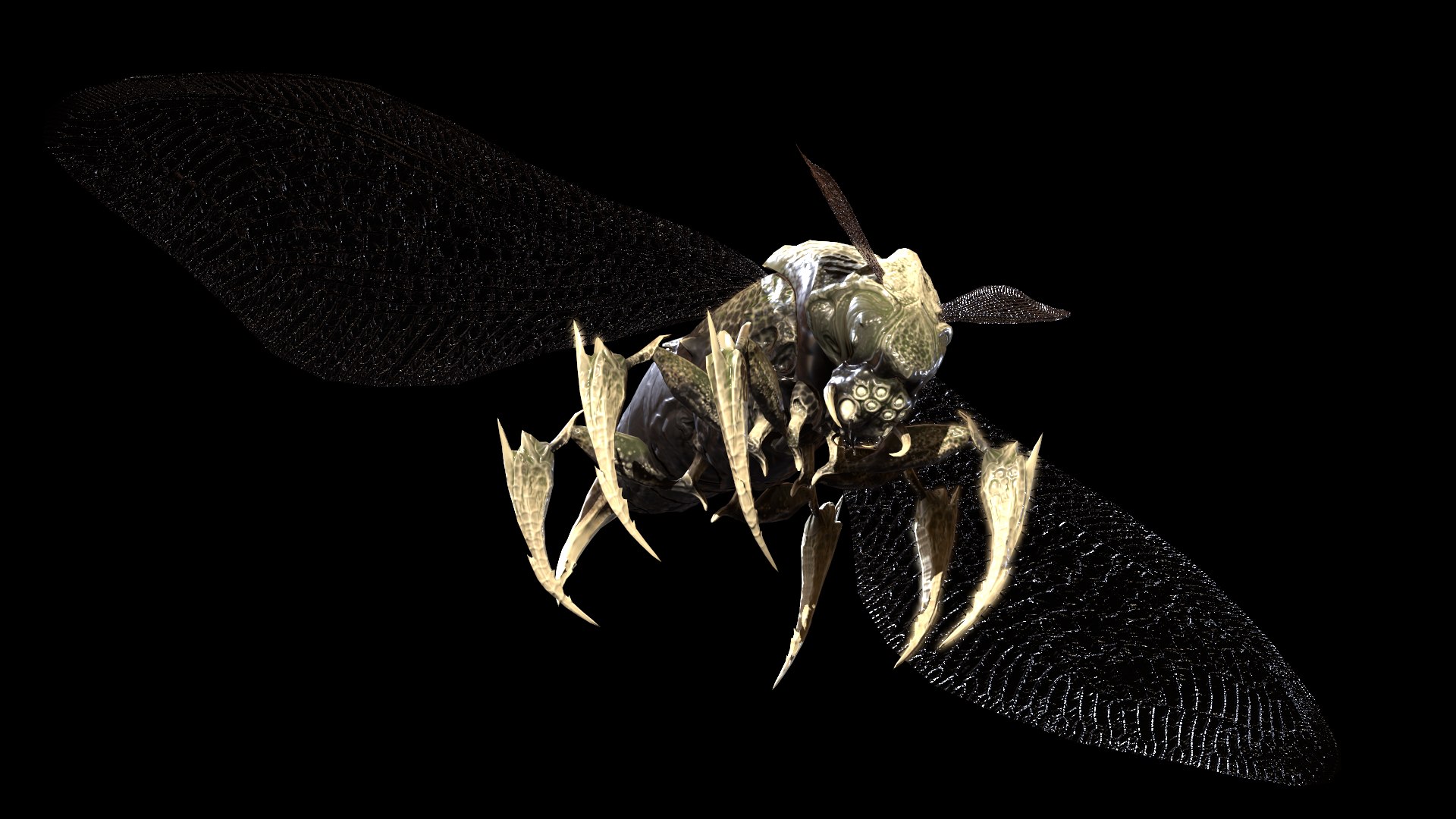 3D Flying Bug 12 - TurboSquid 1742010