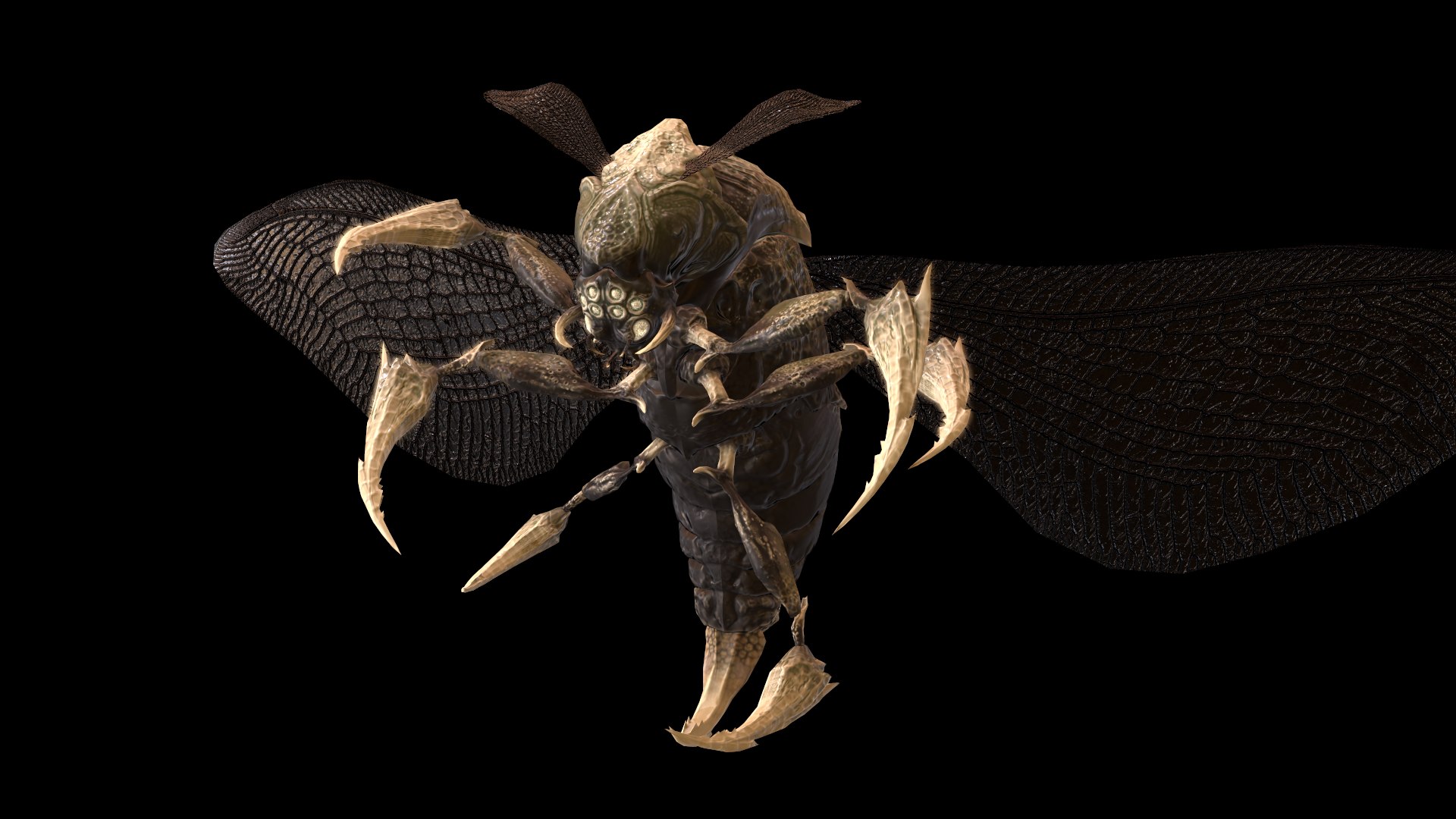 3D Flying Bug 12 - TurboSquid 1742010