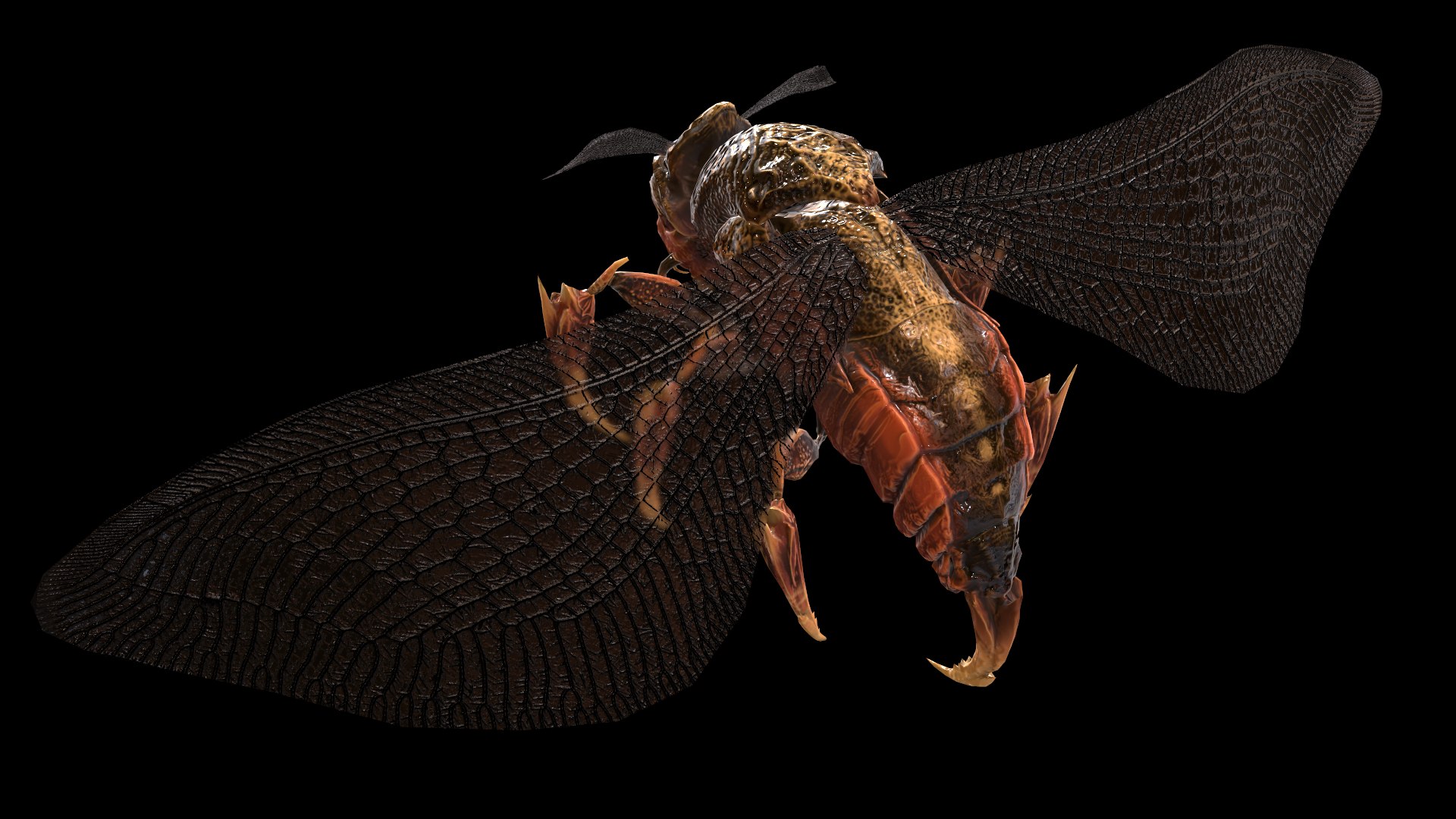 3D Flying Bug 12 - TurboSquid 1742010