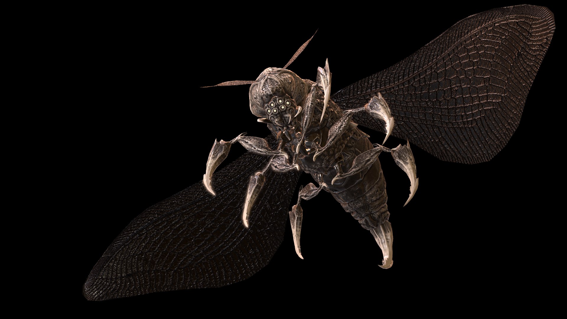 3D Flying Bug 12 - TurboSquid 1742010