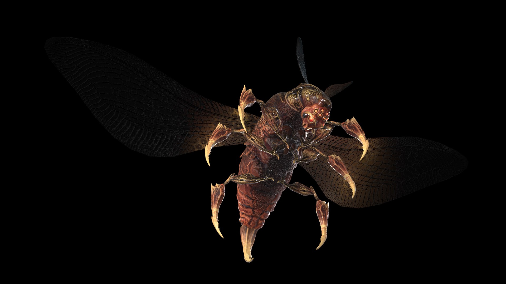 3D Flying Bug 12 - TurboSquid 1742010