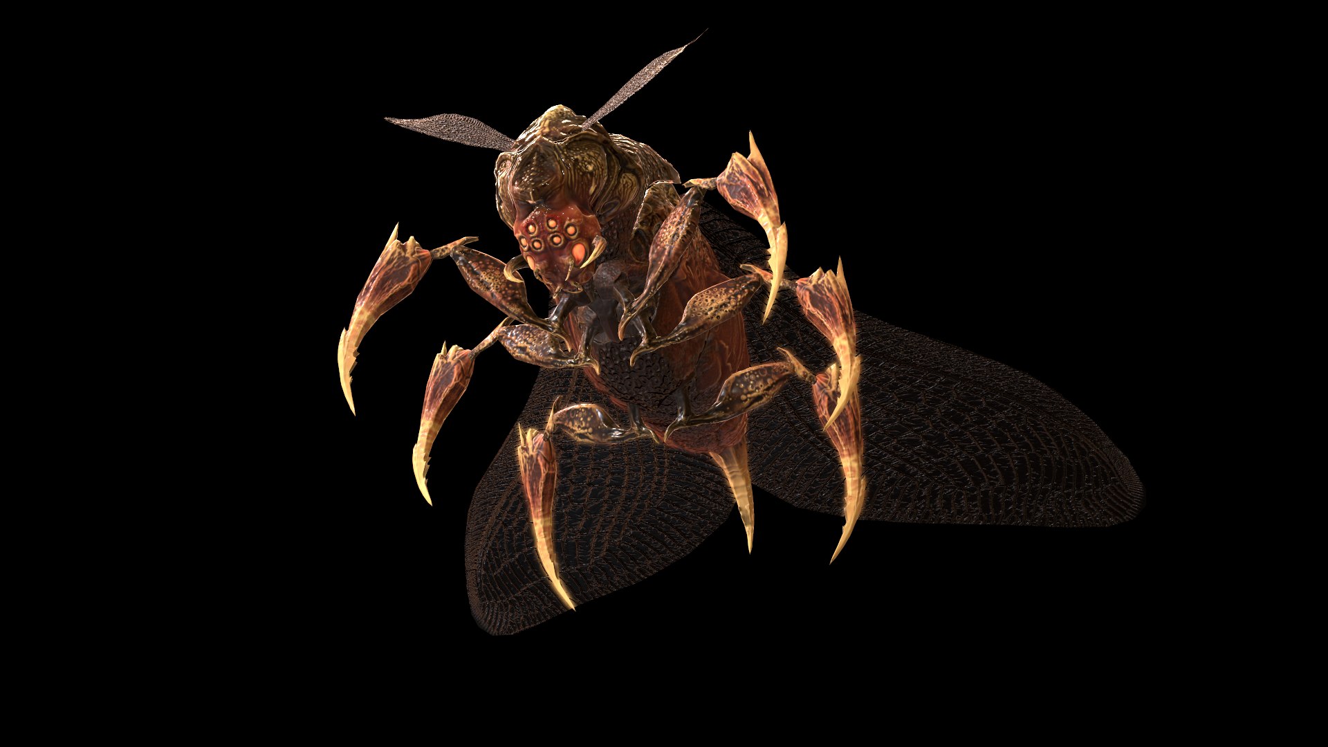 3D Flying Bug 12 - TurboSquid 1742010