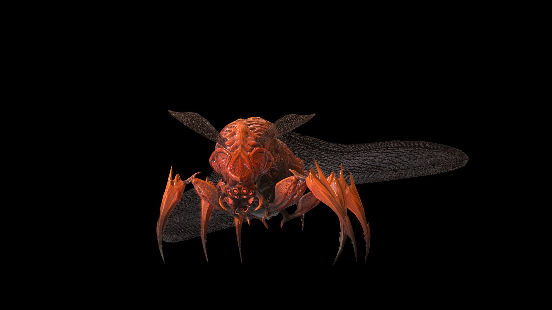 3D Flying Bug 12 - TurboSquid 1742010