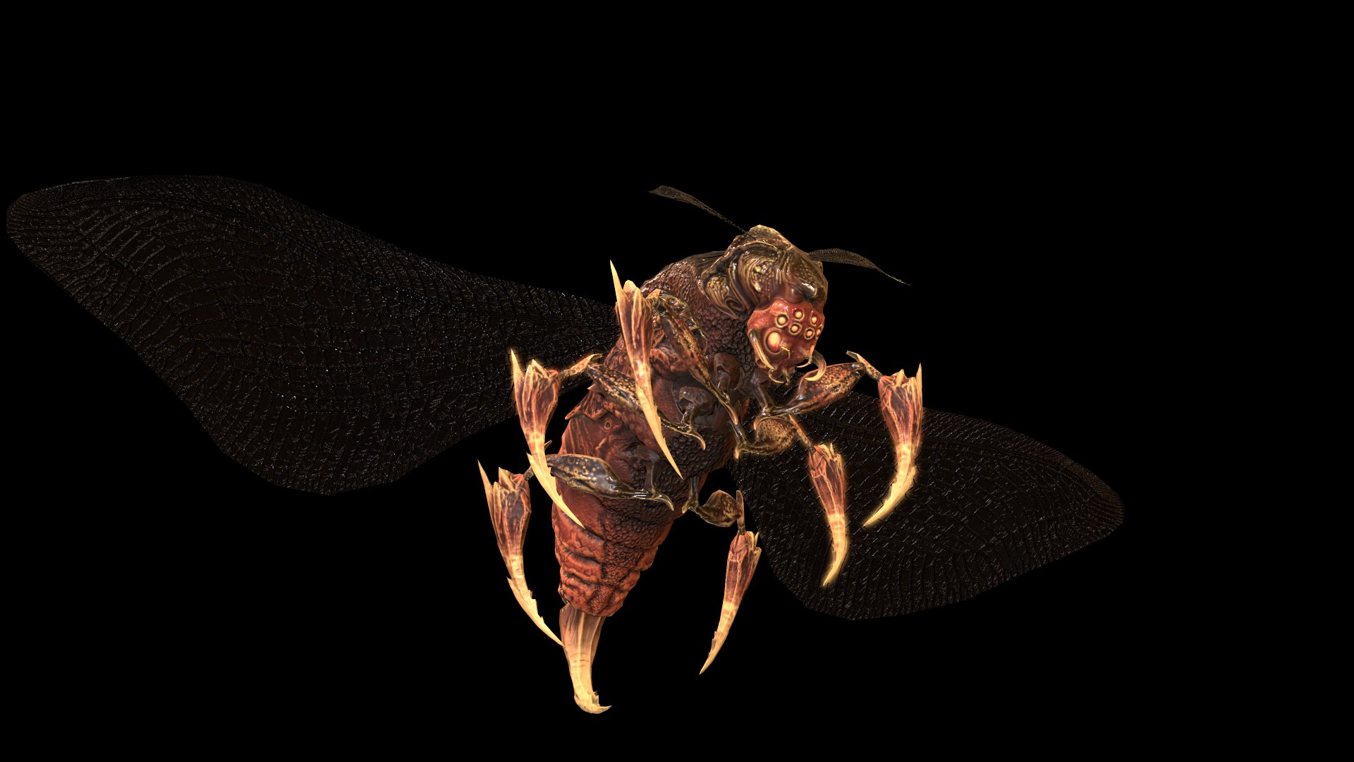 3D Flying Bug 12 - TurboSquid 1742010