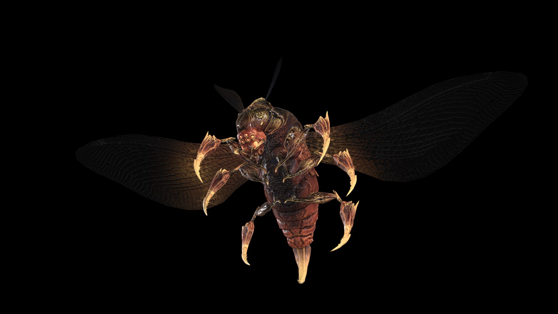 3D Flying Bug 12 - TurboSquid 1742010
