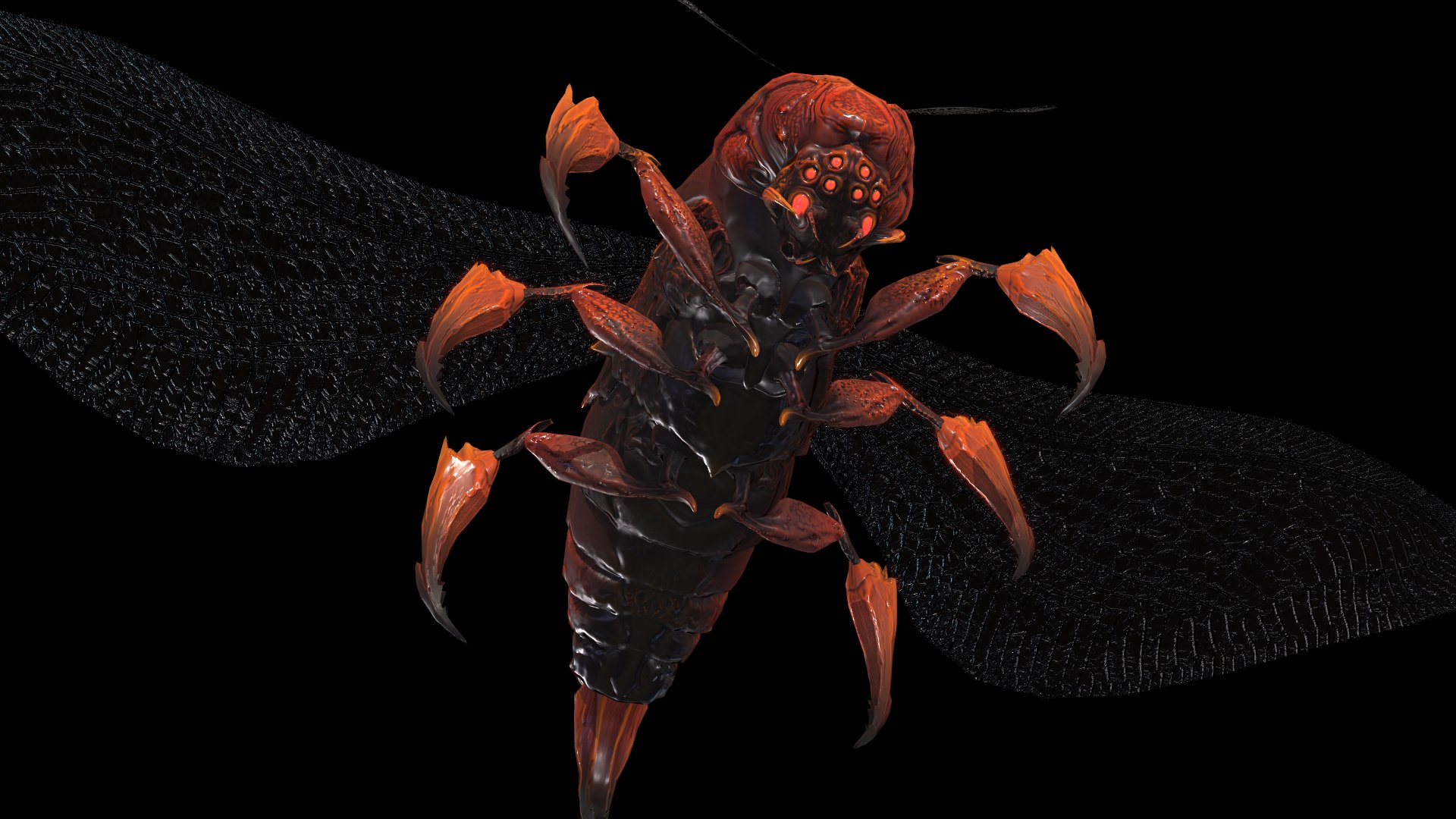 3D Flying Bug 12 - TurboSquid 1742010