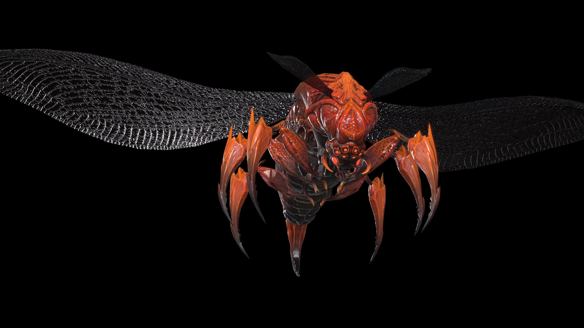 3D Flying Bug 12 - TurboSquid 1742010