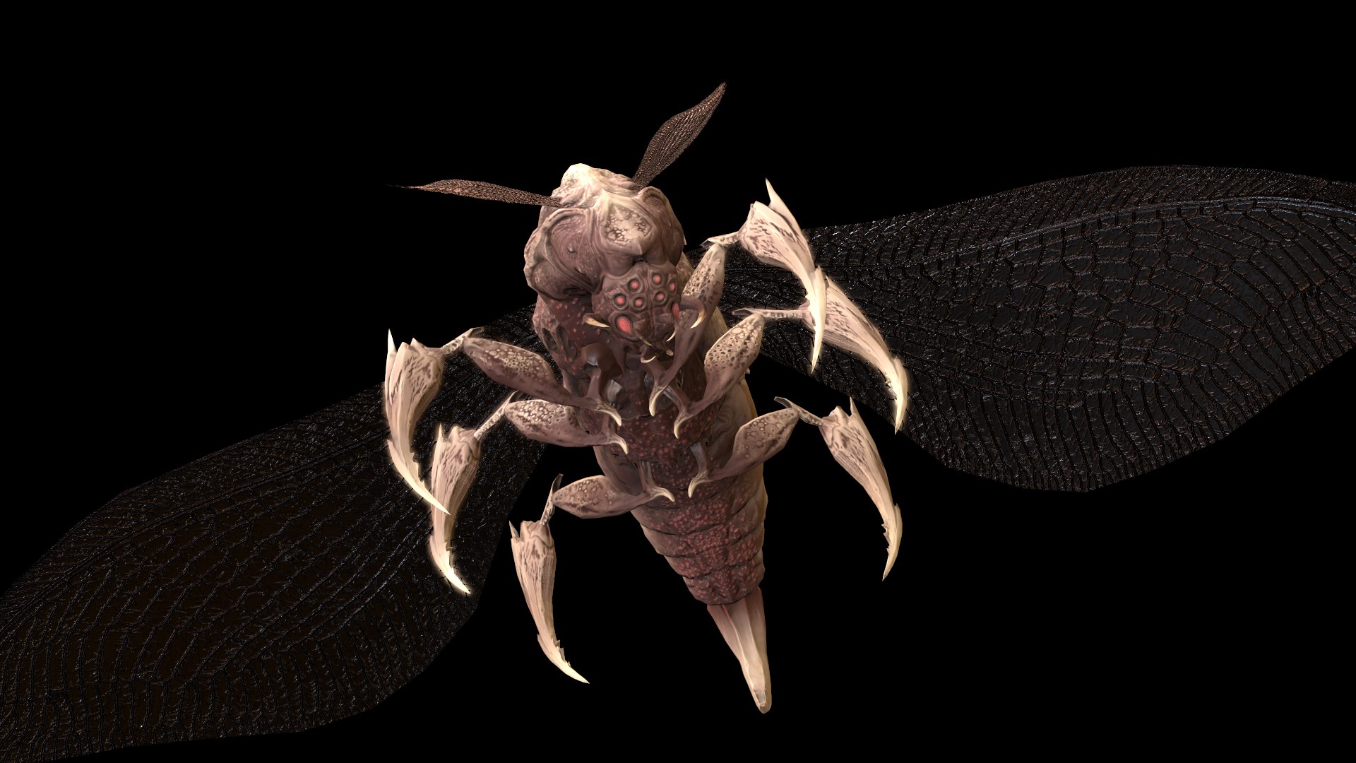 3D Flying Bug 12 - TurboSquid 1742010