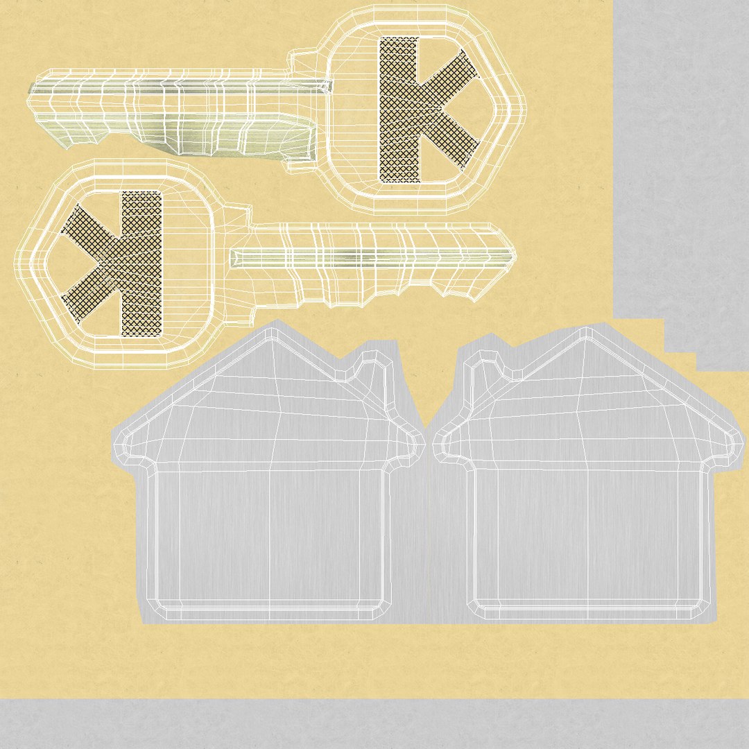 Bronse home key house 3D model - TurboSquid 1231883