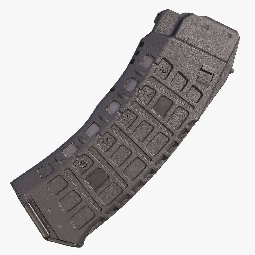 3D Model Gun Magazine Modern AK12 Kalashnikov Rifle AK200 - TurboSquid ...